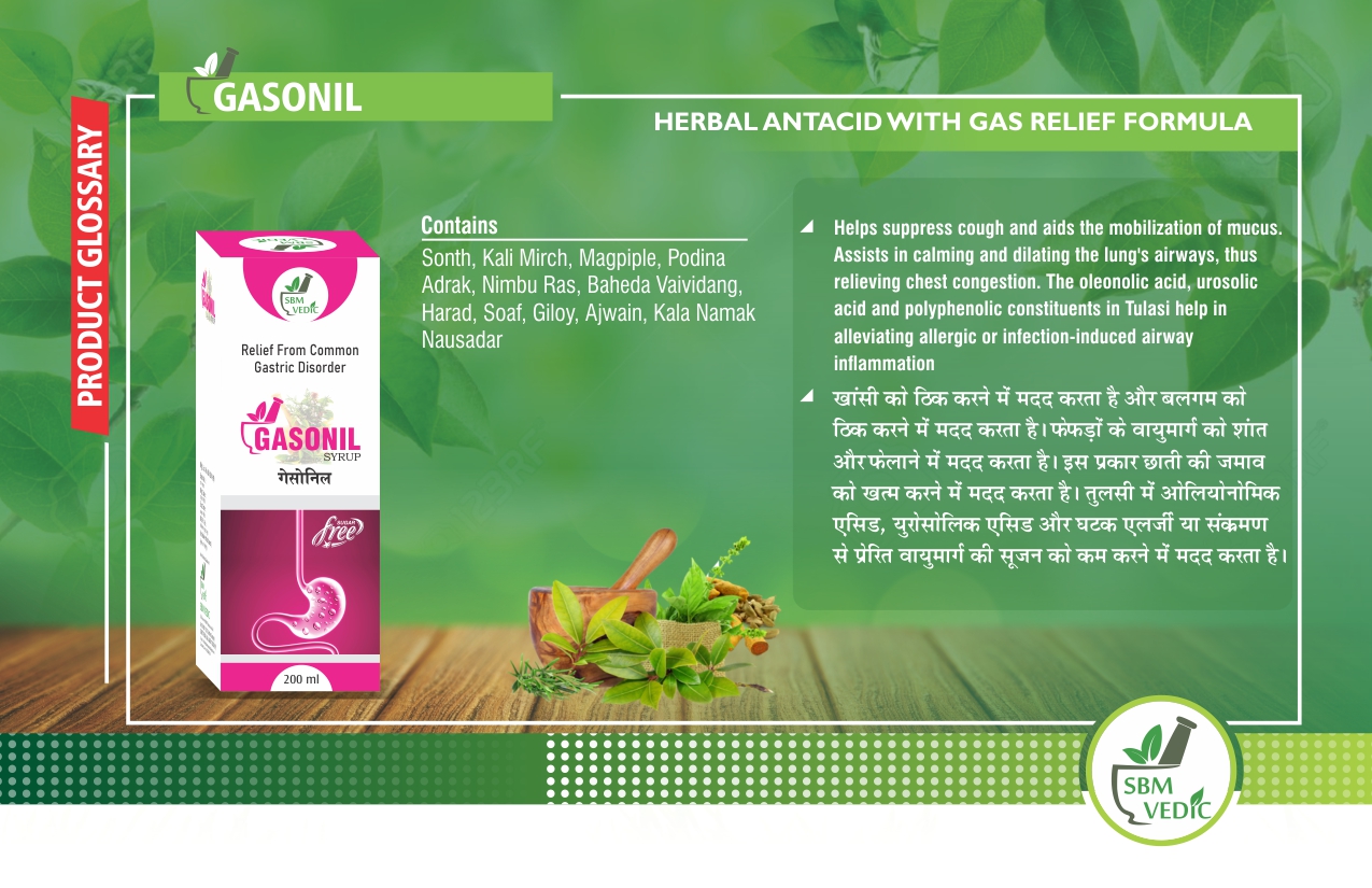 Gasonil Syrup - SBM Vedic